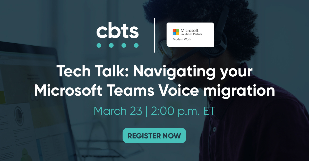 Tech Talk: Navigating your Microsoft Teams Voice Migration